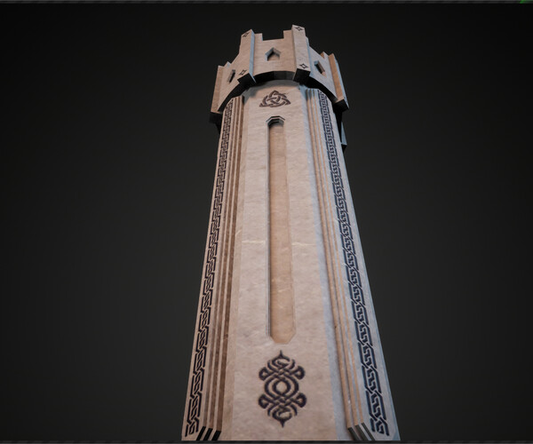 ArtStation - Dwarf Tower | Game Assets