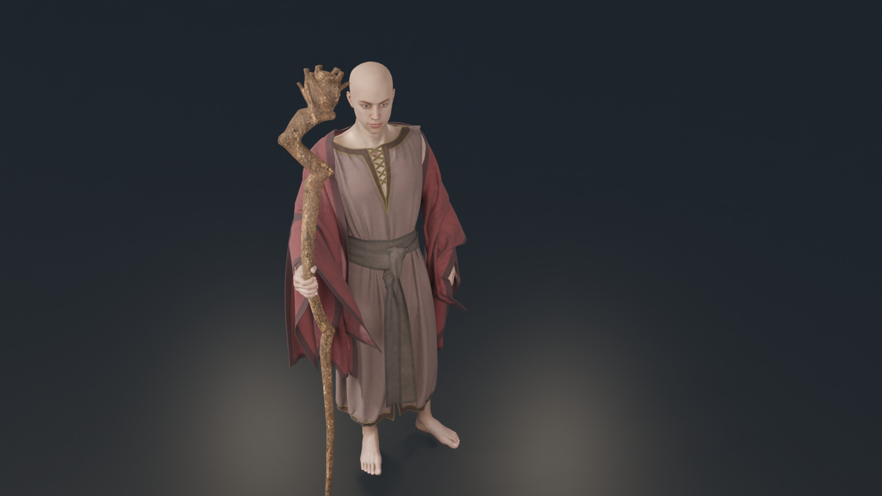 ArtStation - Ancient prophet's robe | Game Assets
