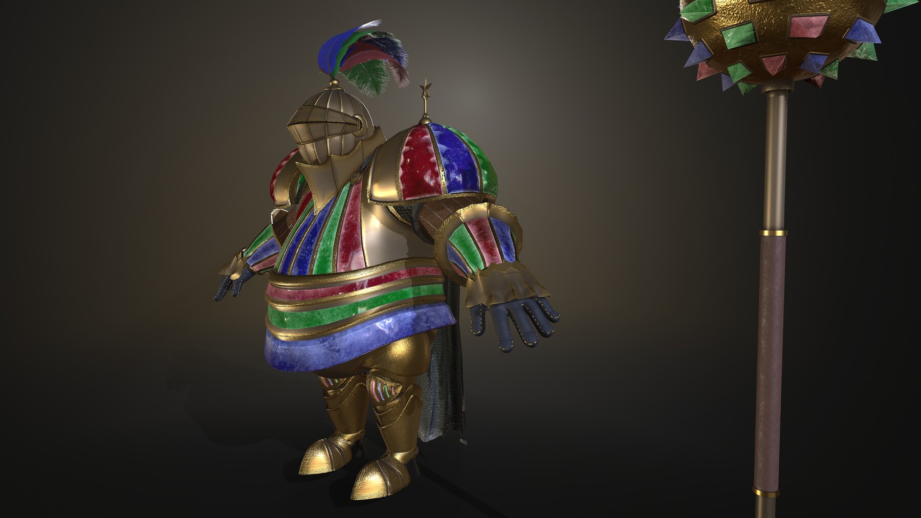 ArtStation - Rottund knight bundle | Game Assets