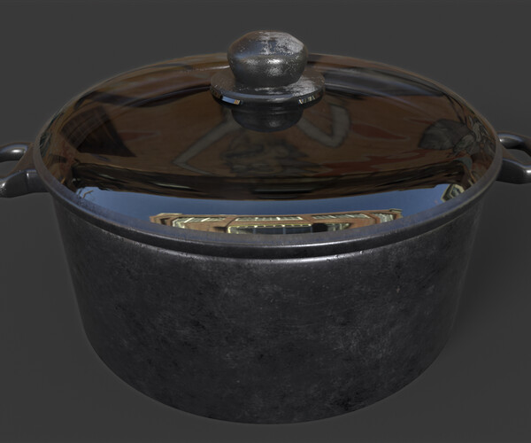 ArtStation - Old Rusty Cooking Pot | Resources