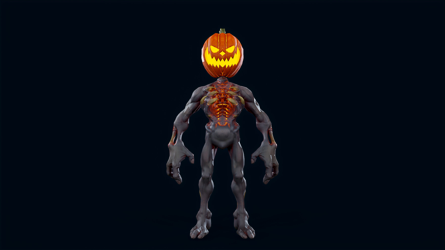 ArtStation - Pumpkin Undead | Game Assets