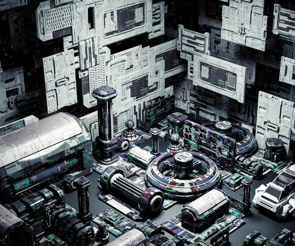 ArtStation - Nasa Station Dpack | Sci Fi Kitbash | Resources