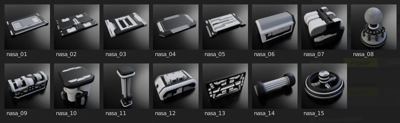 ArtStation - Nasa Station Dpack | Sci Fi Kitbash | Resources