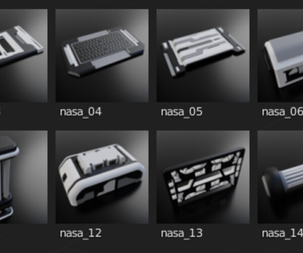 ArtStation - Nasa Station Dpack | Sci Fi Kitbash | Resources