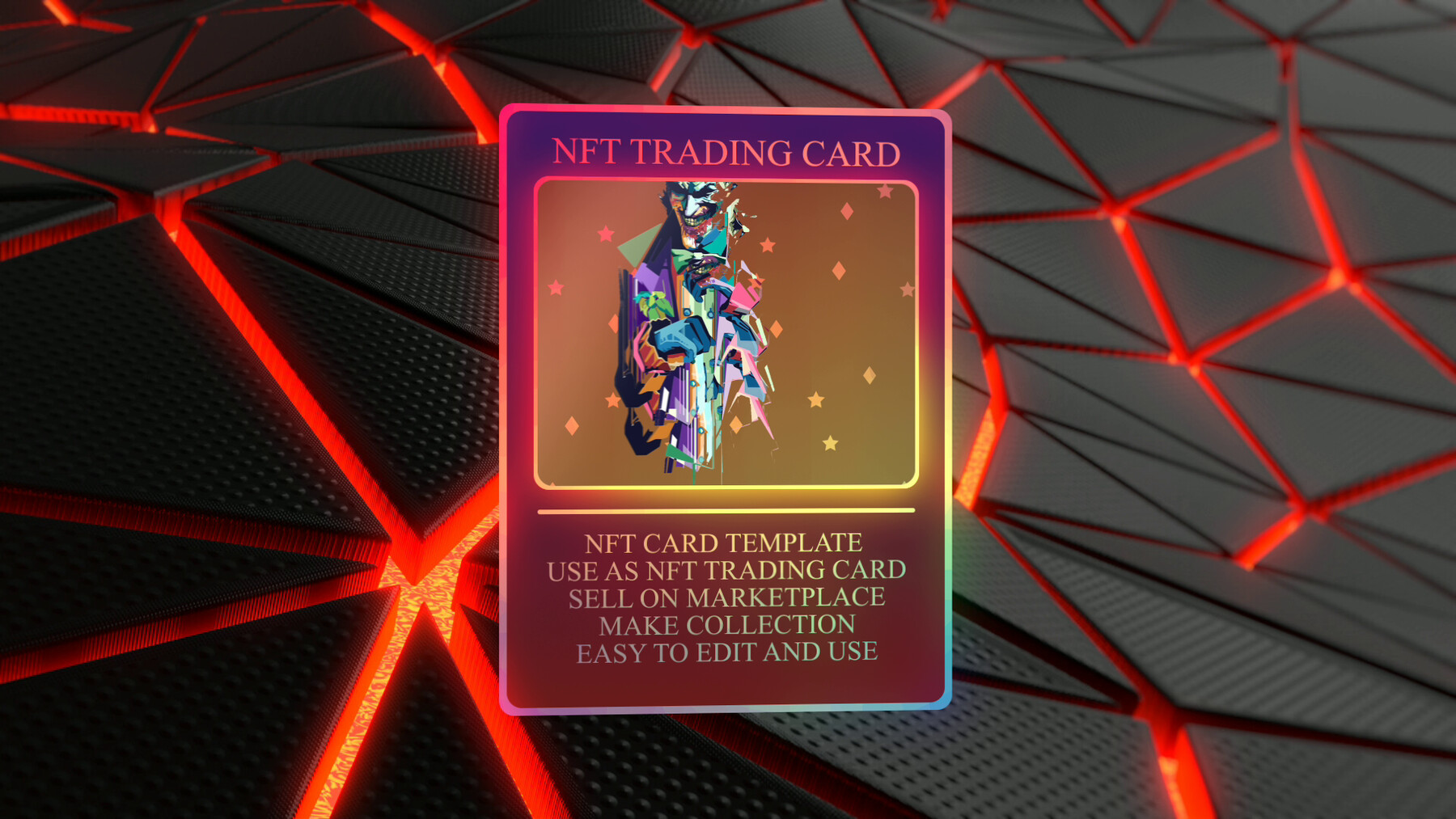 ArtStation - Parallax NFT card template After effects | Resources