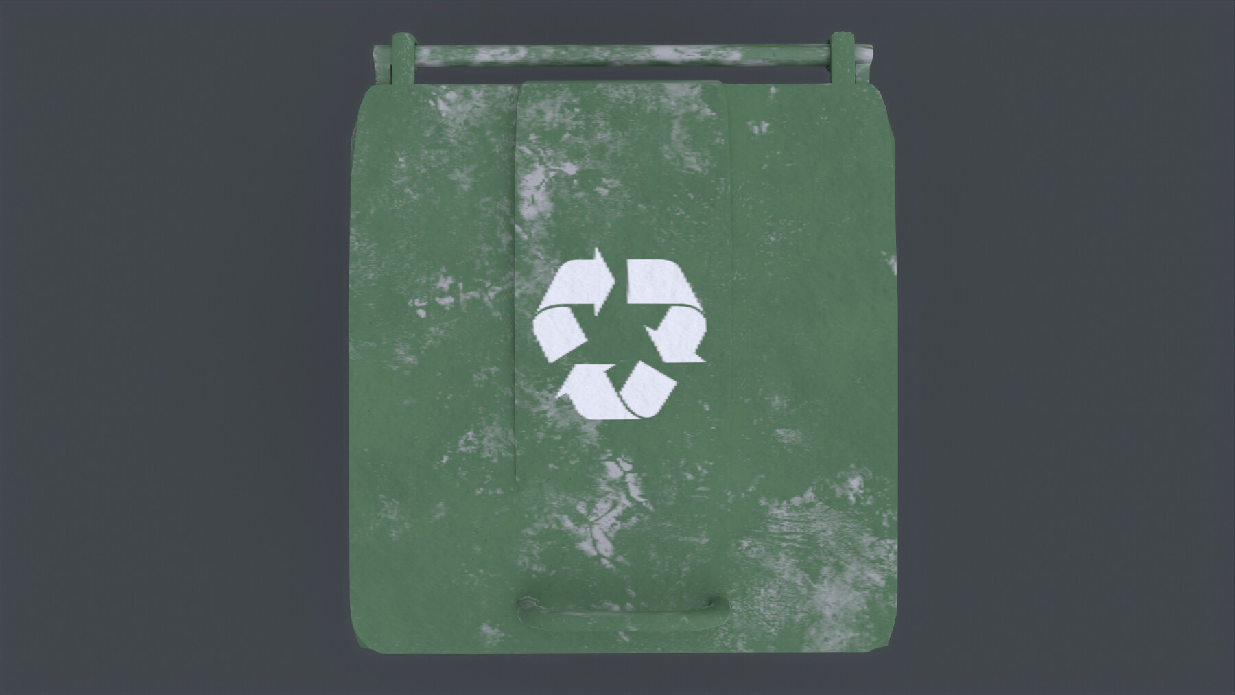 ArtStation - Recycle Trash Can | Game Assets