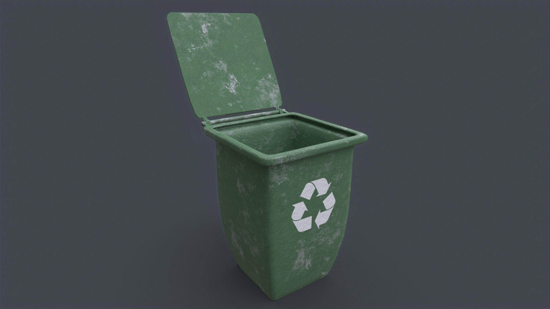 ArtStation - Recycle Trash Can | Game Assets