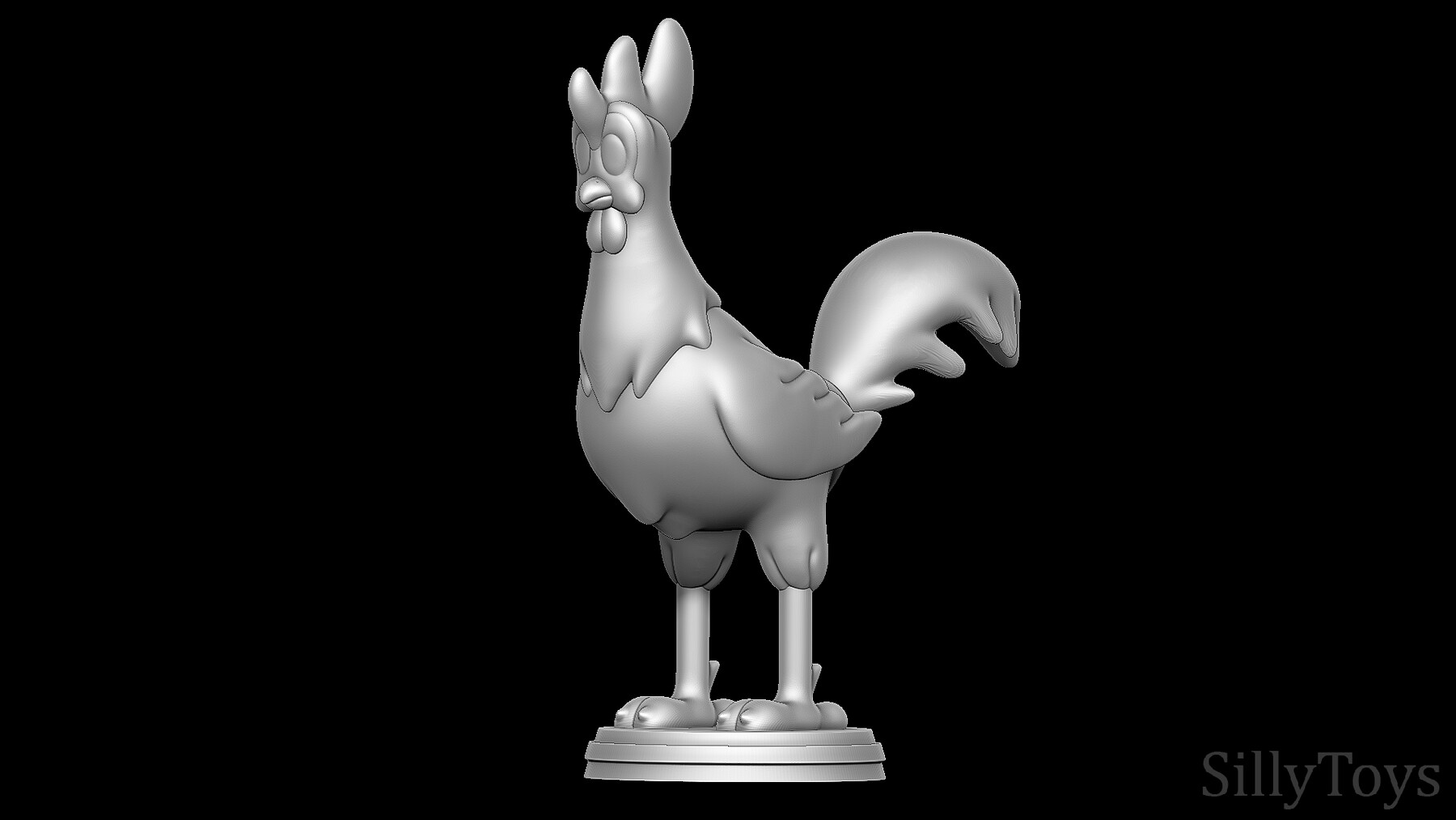 ArtStation - Chicken Boo - Animaniacs 3D print model | Resources