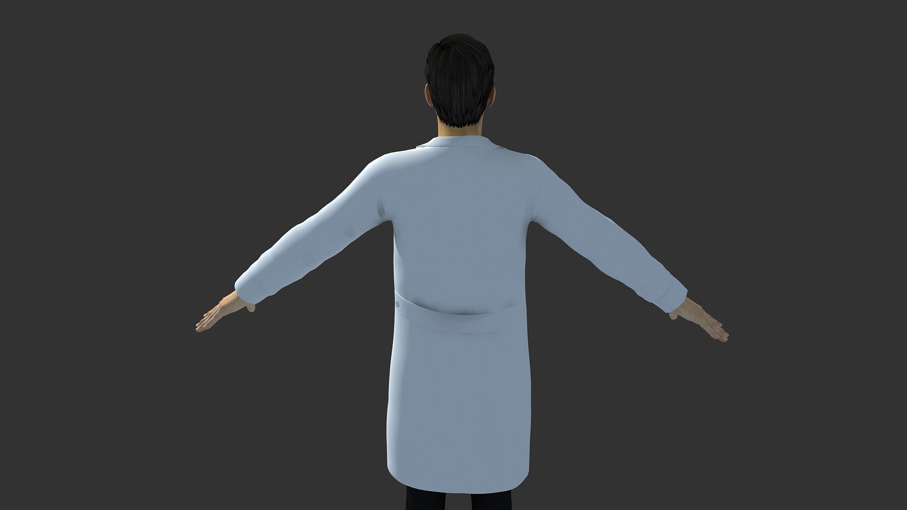 ArtStation - 3D Doctor model | Game Assets