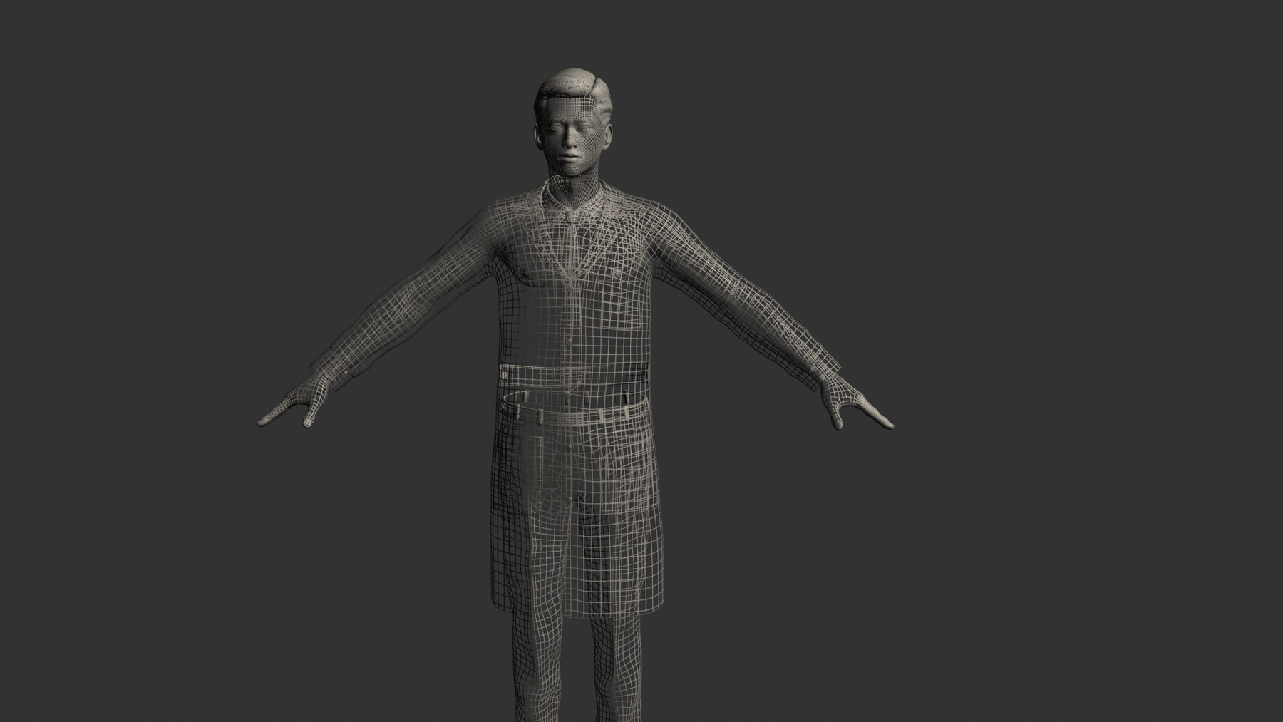 ArtStation - 3D Doctor model | Game Assets