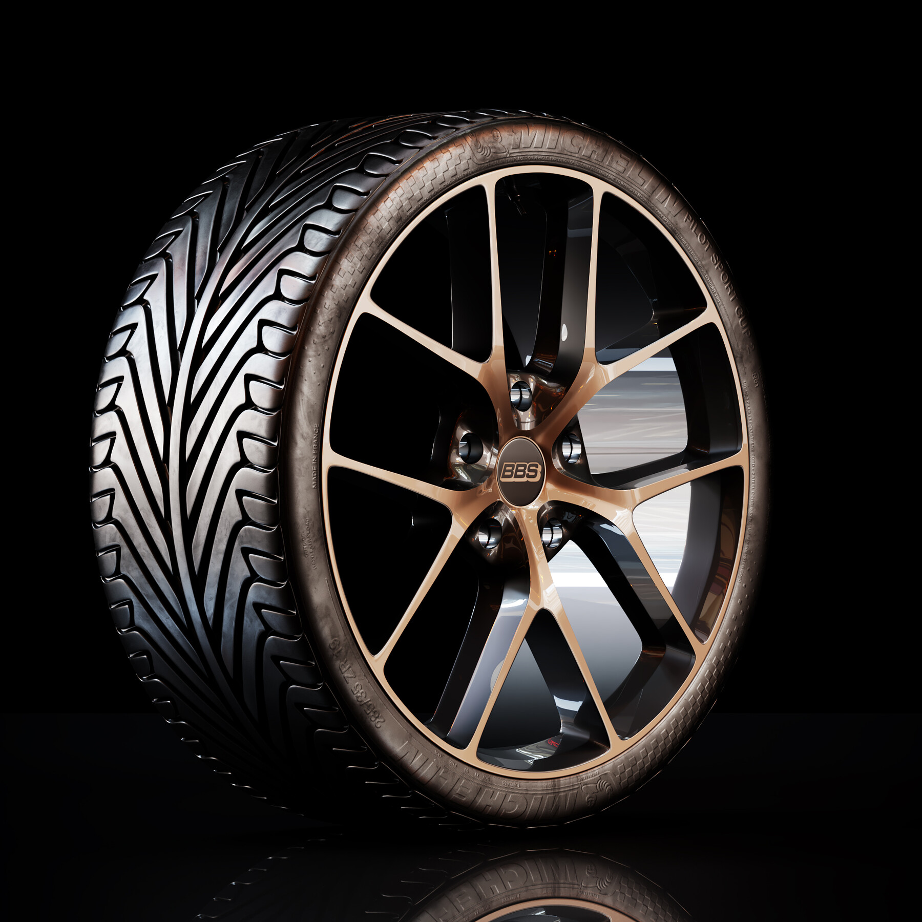 ArtStation - BBS SR Wheels 3D Model | Resources