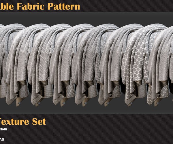 ArtStation - 40 Tileable Fabric Pattern - VOL 08 | Resources