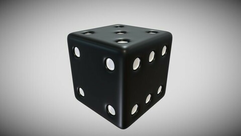 ArtStation - Black Dice | Game Assets