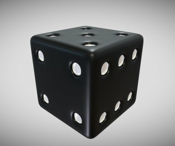 ArtStation - Black Dice | Game Assets