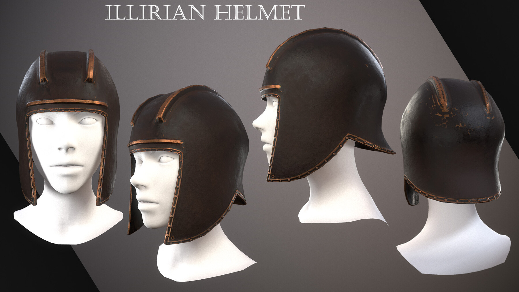 ArtStation - Illirian helmet | Game Assets