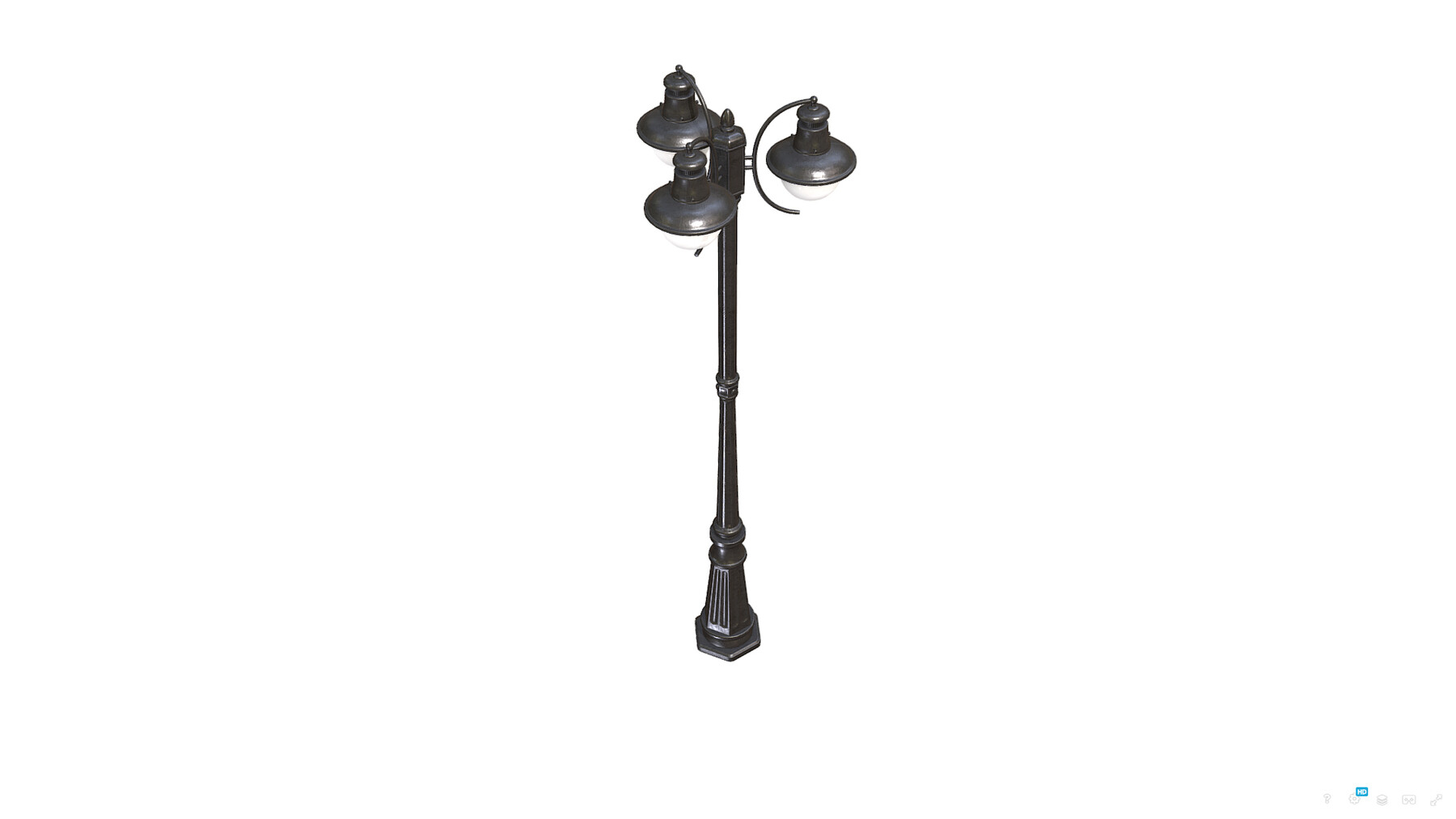 ArtStation - 3D Model / Street Light 01 / Game-ready / PBR / VR / AR ...