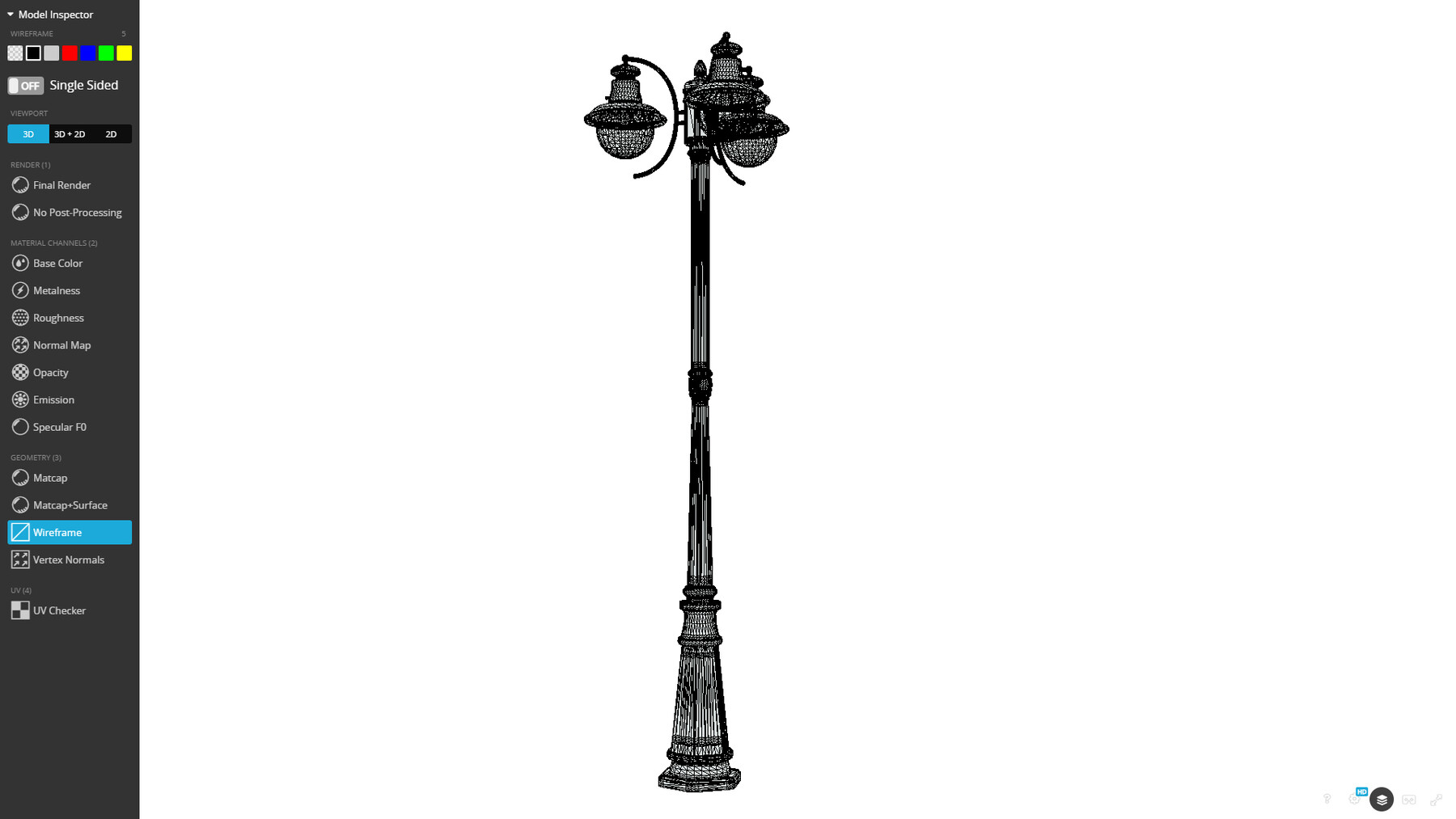 ArtStation - 3D Model / Street Light 01 / Game-ready / PBR / VR / AR ...