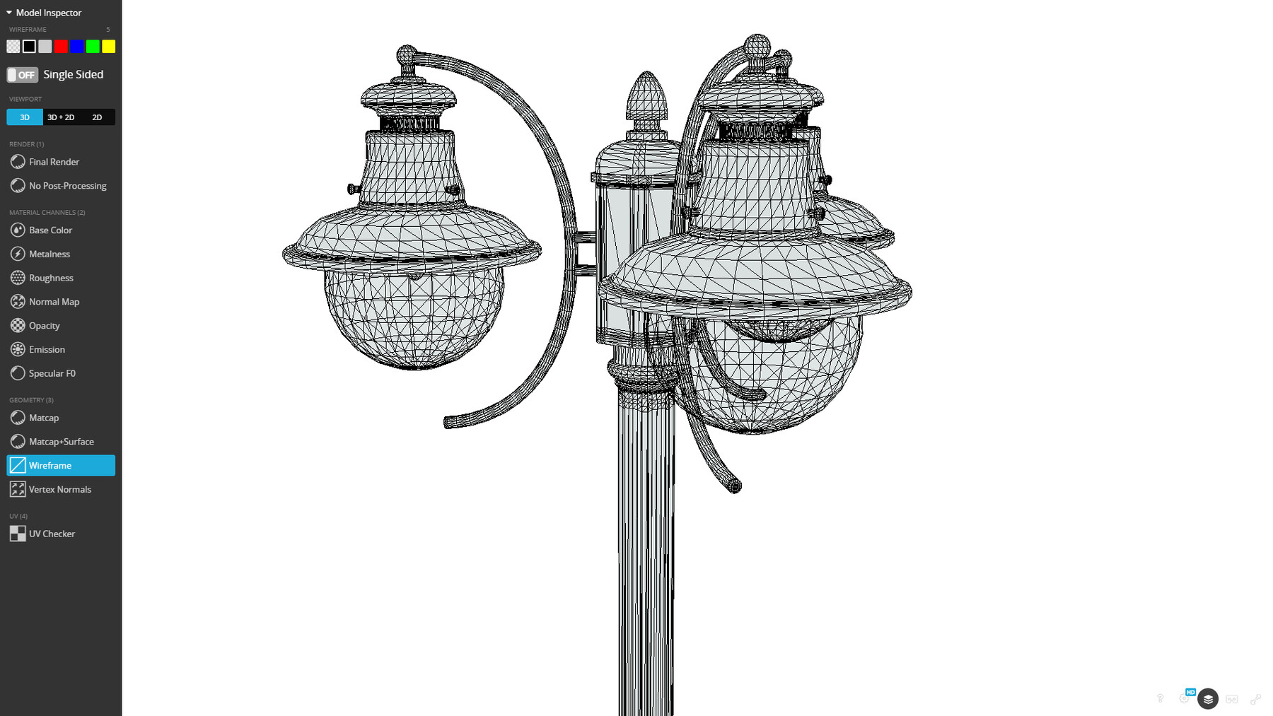 ArtStation - 3D Model / Street Light 01 / Game-ready / PBR / VR / AR ...