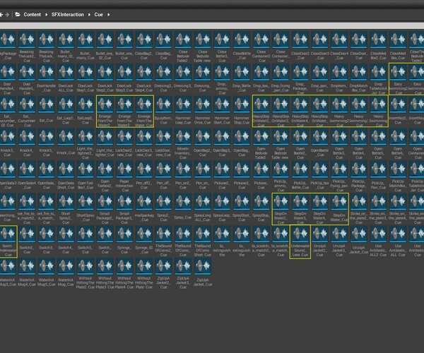 ArtStation - SFX Interaction | Game Assets