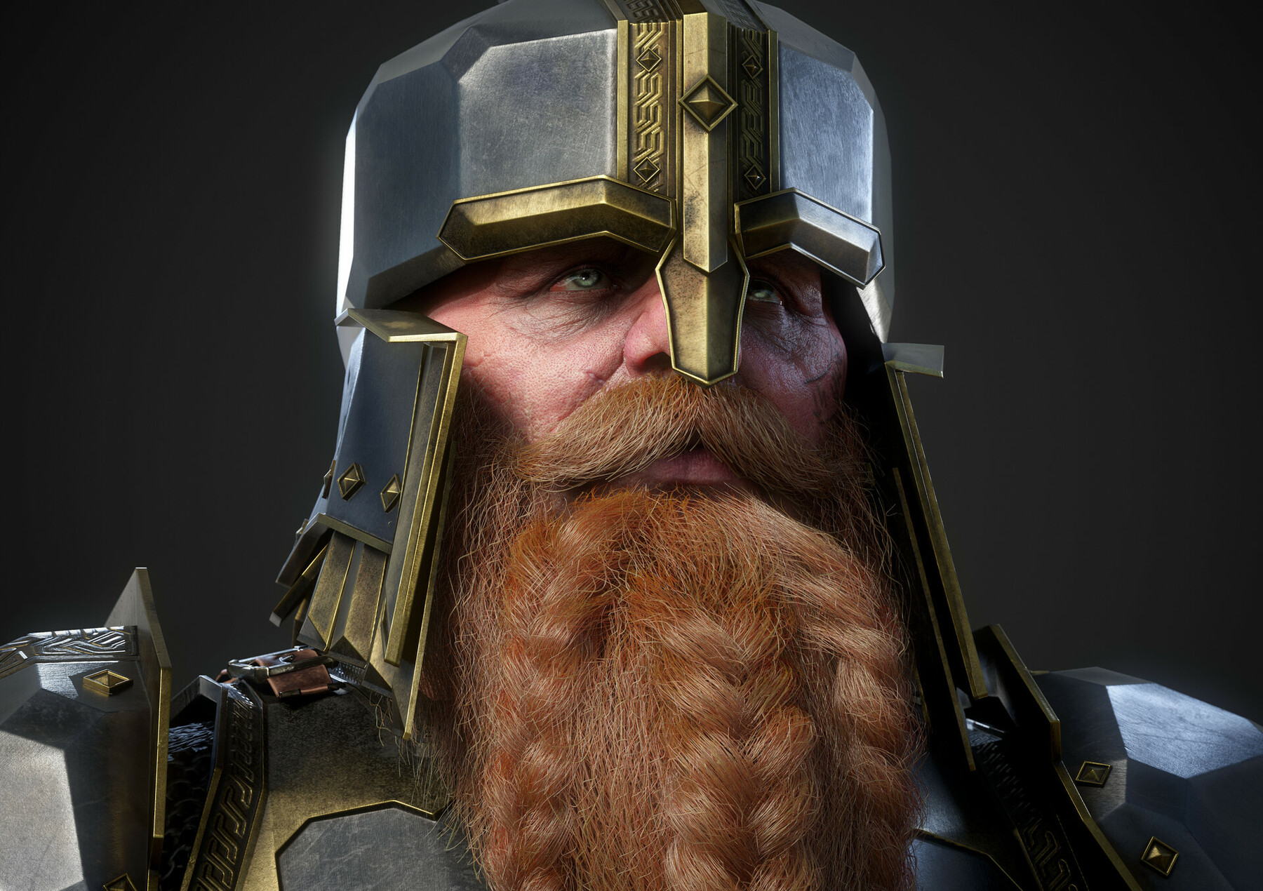 ArtStation - Beard Hair cards | Game Assets