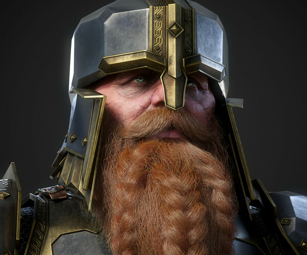 ArtStation - Beard Hair cards | Game Assets