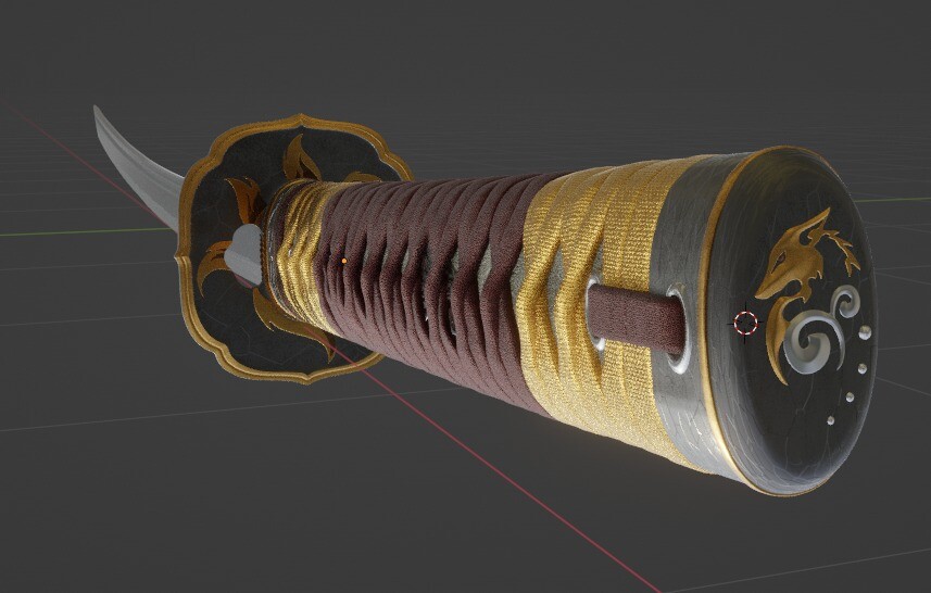ArtStation - Kitsune Katana | Resources