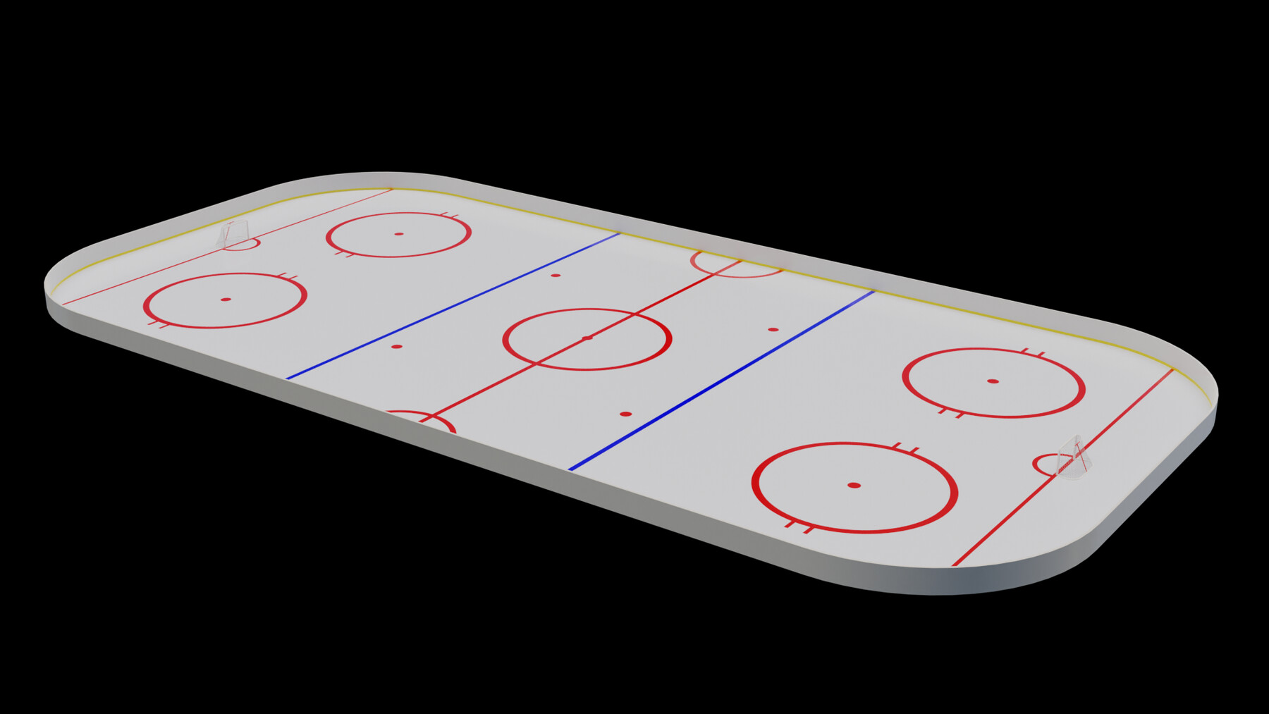 ArtStation - Ice hockey rink | Game Assets