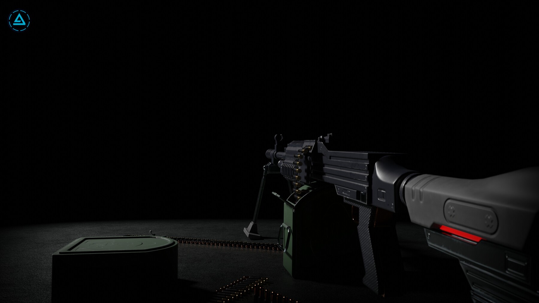 ArtStation - DPR LMG | Game Assets