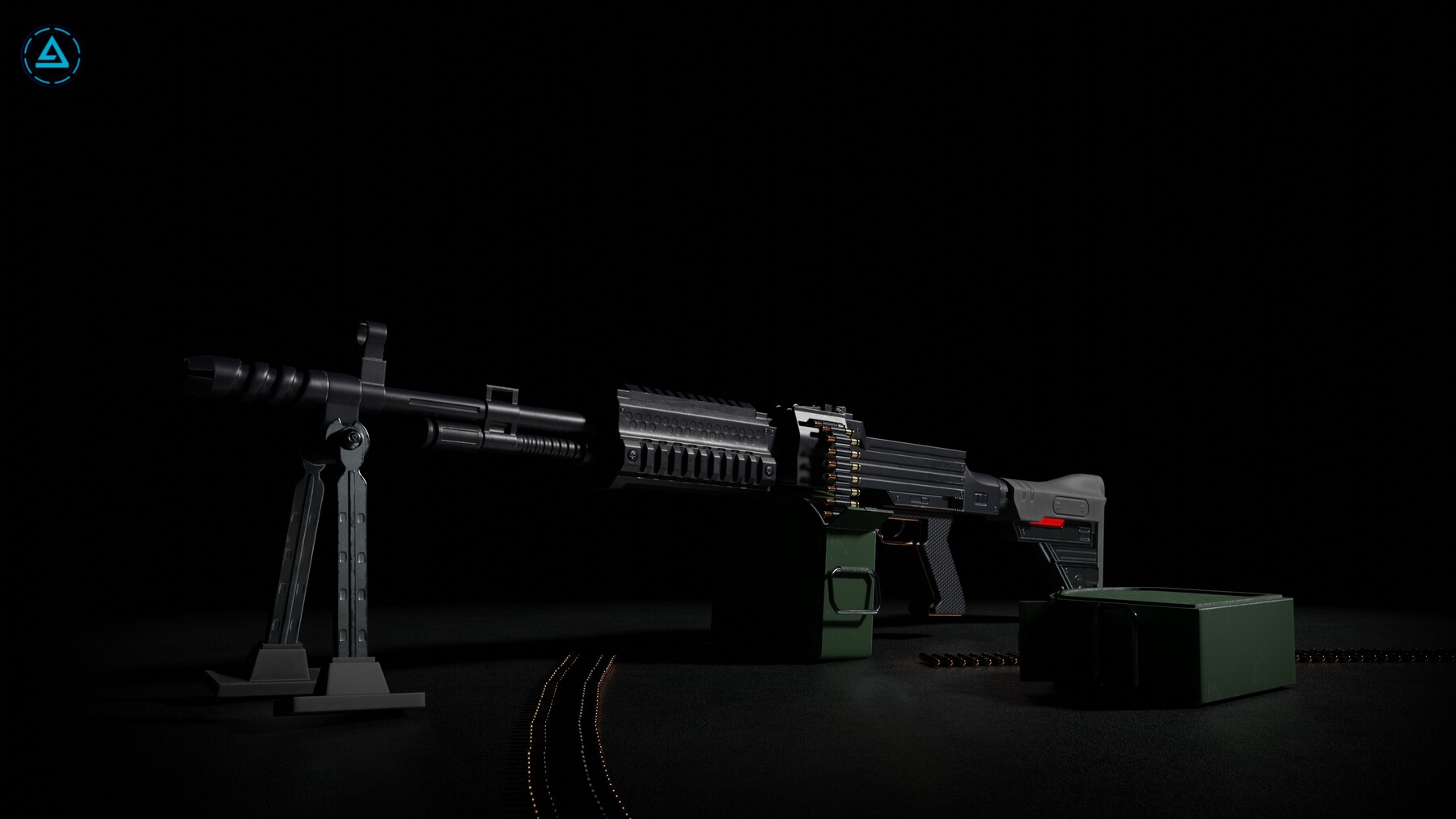 ArtStation - DPR LMG | Game Assets