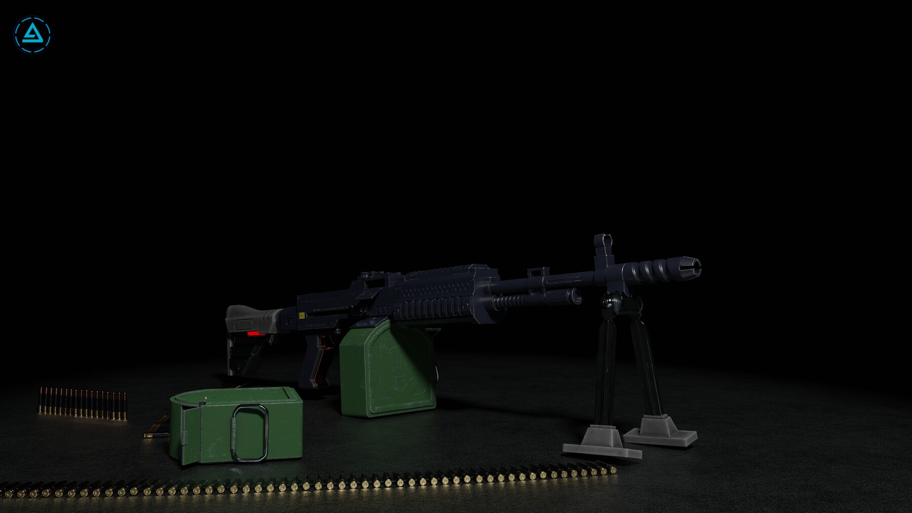 ArtStation - DPR LMG | Game Assets