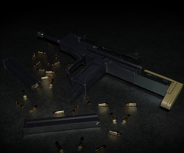 ArtStation - VIPER 72M SMG | Game Assets