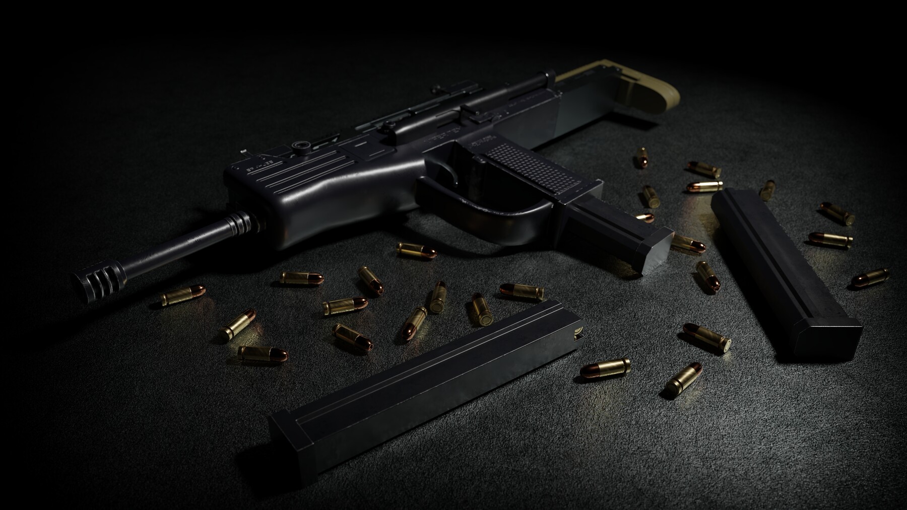 ArtStation - VIPER 72M SMG | Game Assets