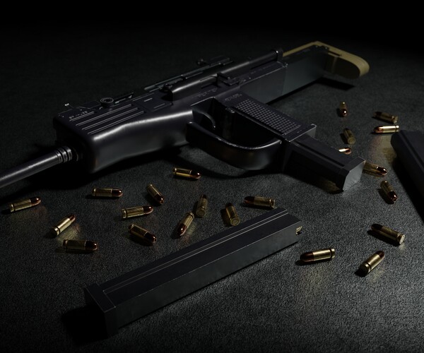 ArtStation - VIPER 72M SMG | Game Assets