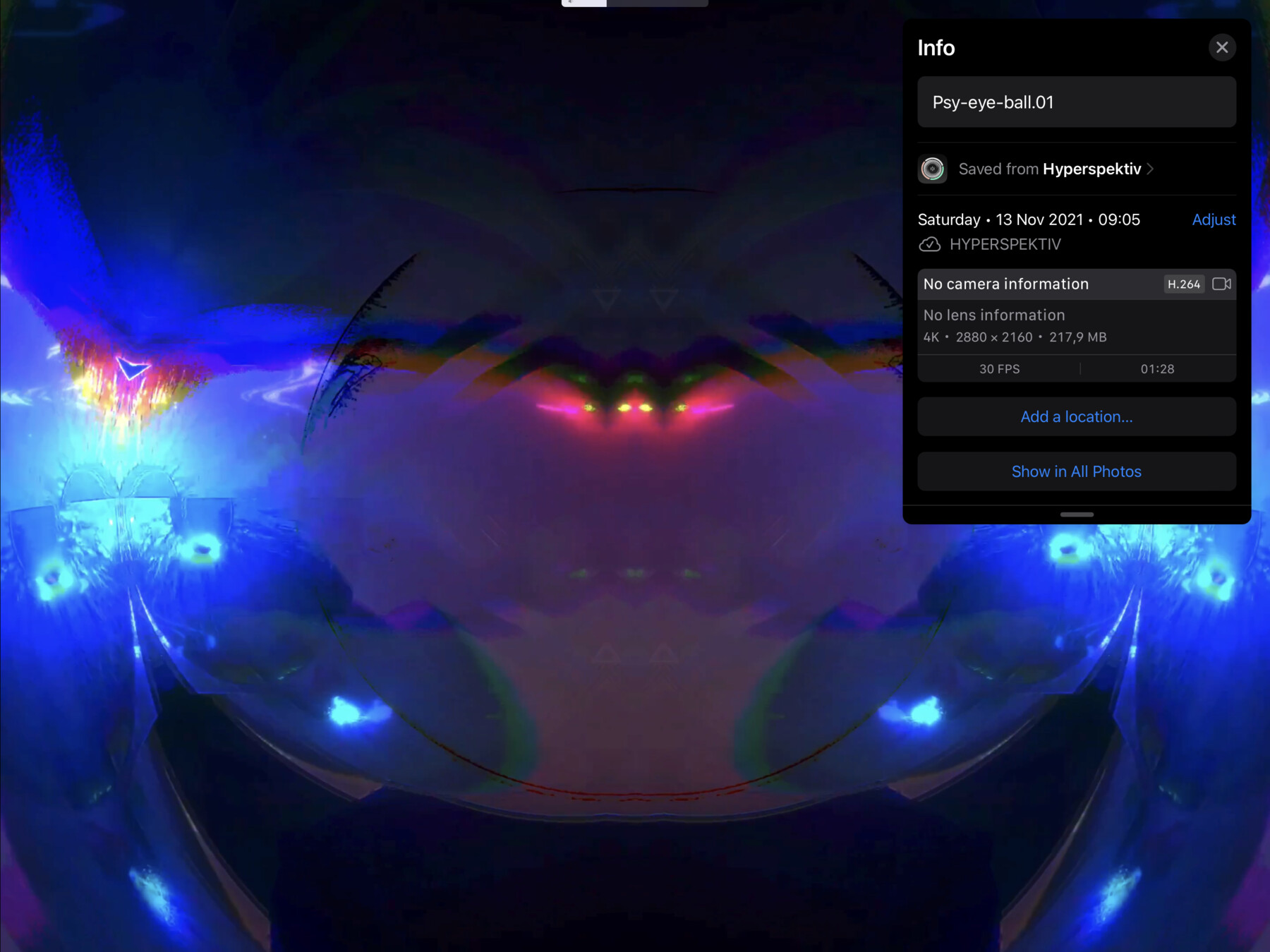 ArtStation - Pack of Visuals - Psy-eye-ball -3- Clips | Resources