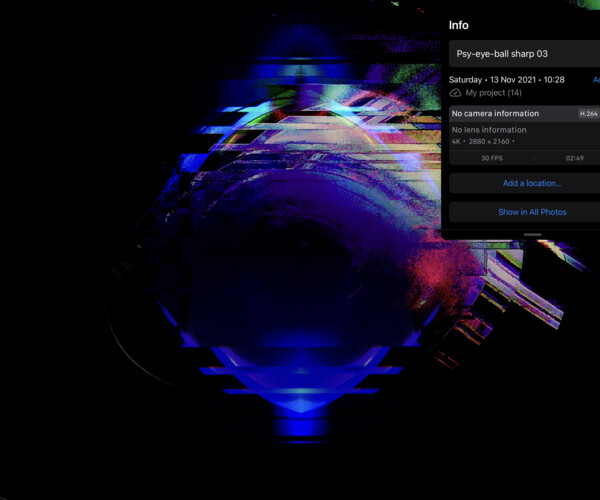 ArtStation - Pack of Visuals - Psy-eye-ball -3- Clips | Resources