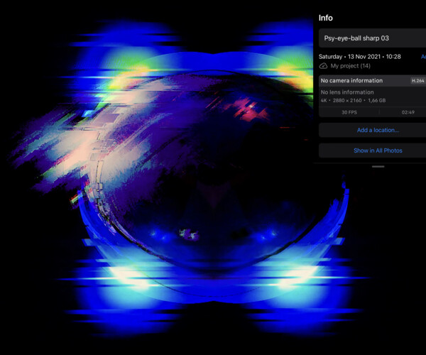 ArtStation - Pack of Visuals - Psy-eye-ball -3- Clips | Resources
