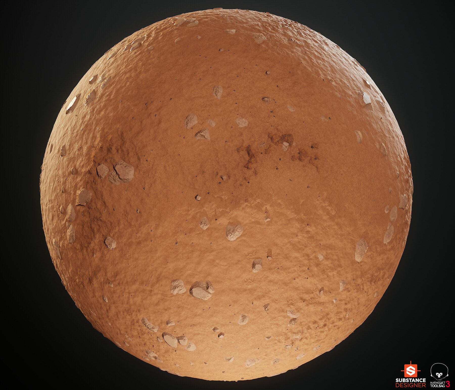 ArtStation - Tillable Sandy Material ( Free Download ) | Game Assets