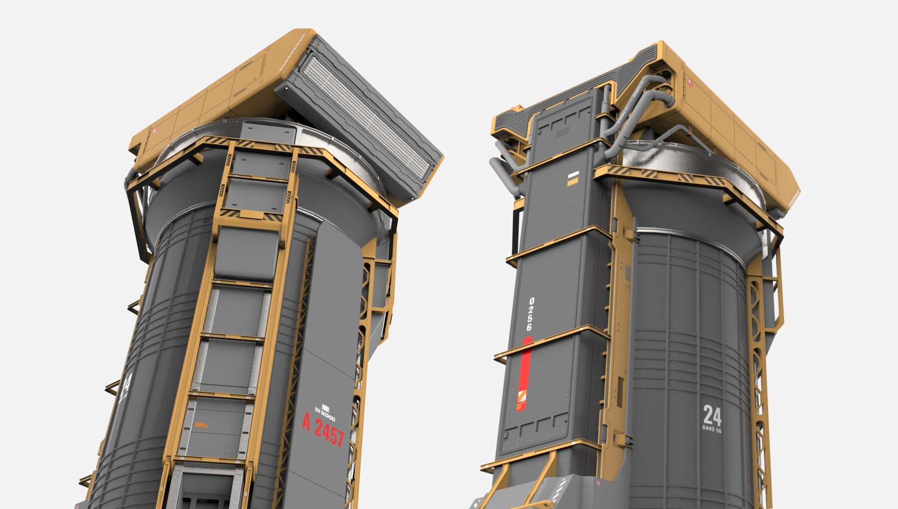 ArtStation - sci-fi storage tank 2 | Resources