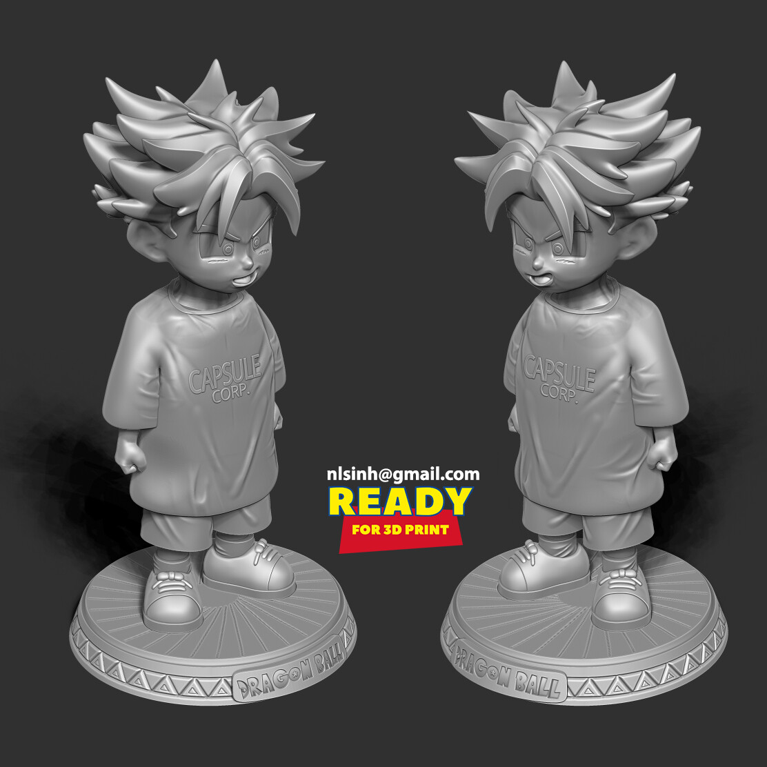 ArtStation - Kid Trunks - Dragon Ball | Resources