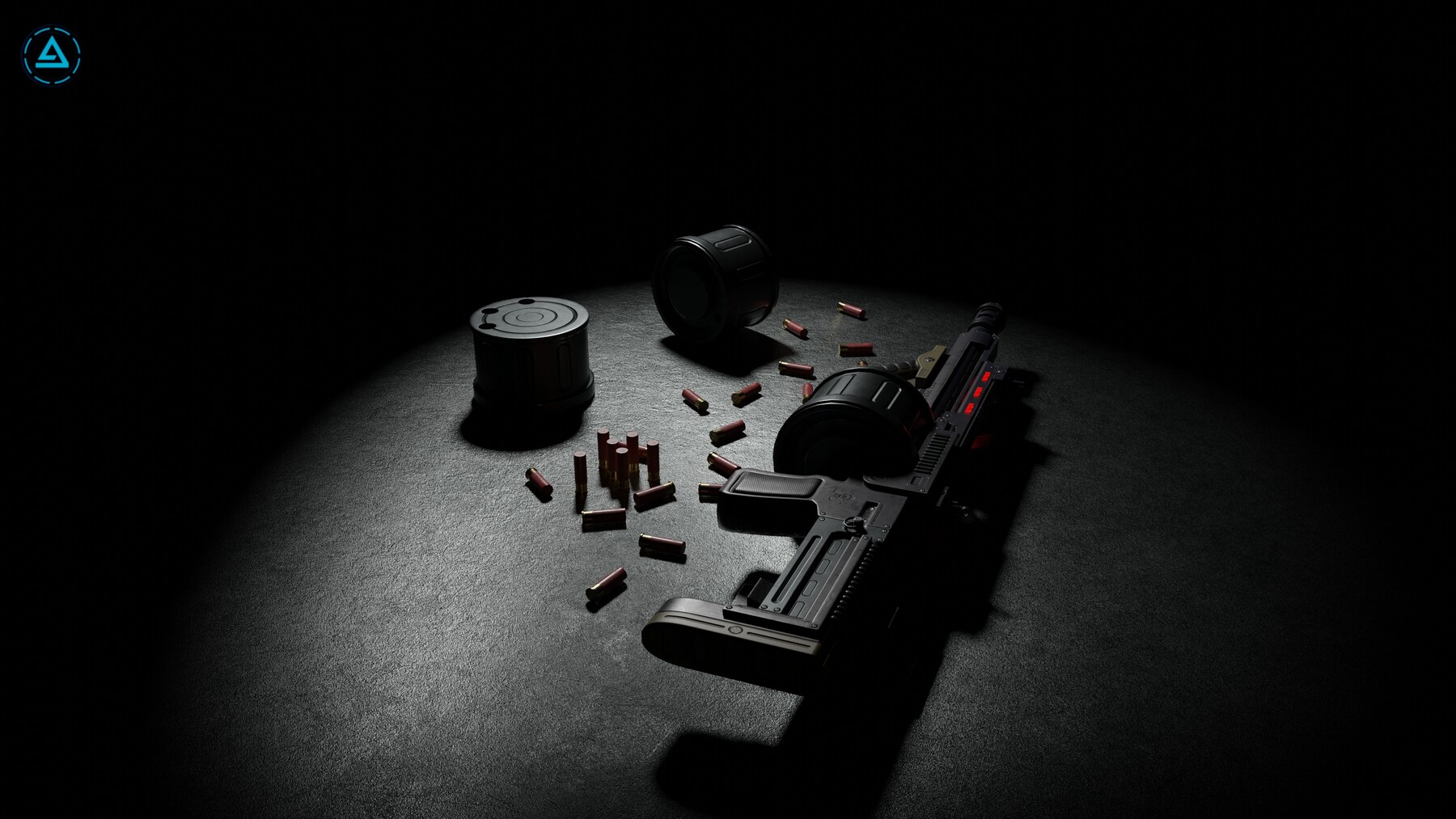 ArtStation - Corpse Sweeper Semi-Automatic Shotgun | Game Assets