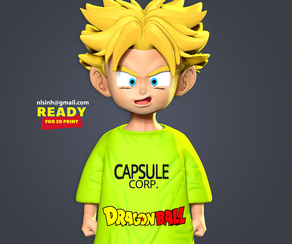 ArtStation - Kid Trunks - Dragon Ball | Resources