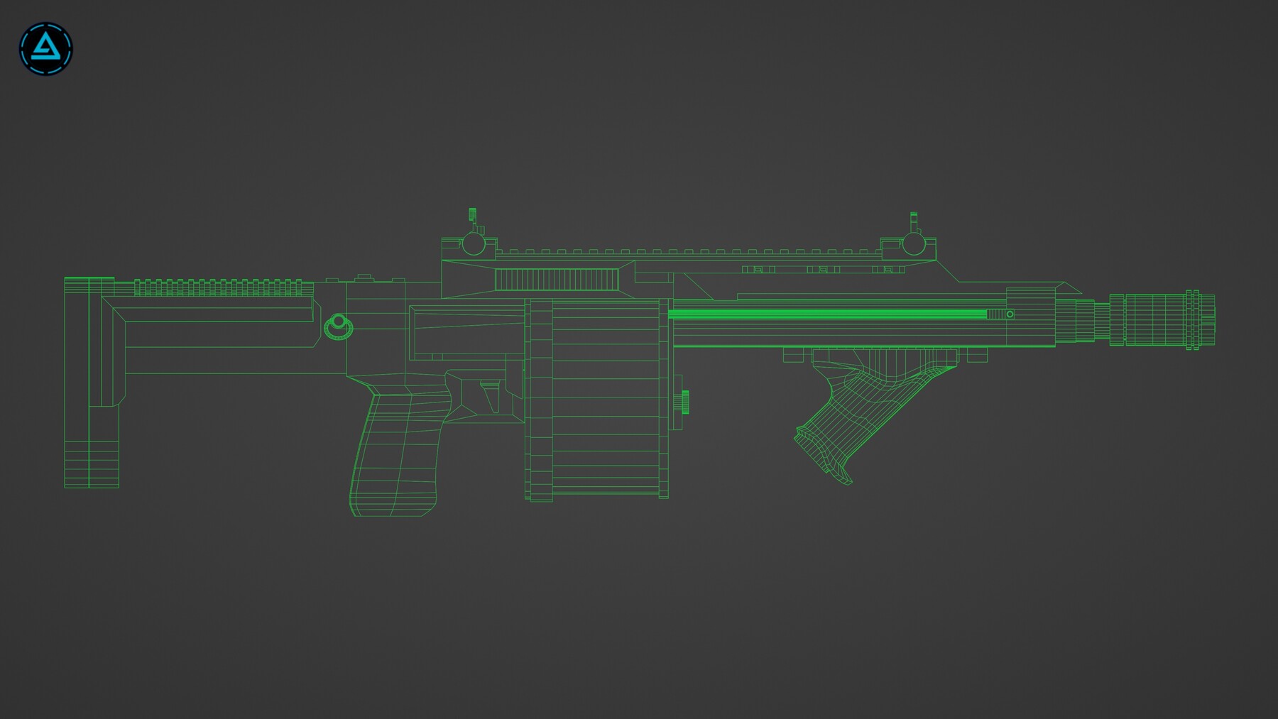 ArtStation - Corpse Sweeper Semi-Automatic Shotgun | Game Assets