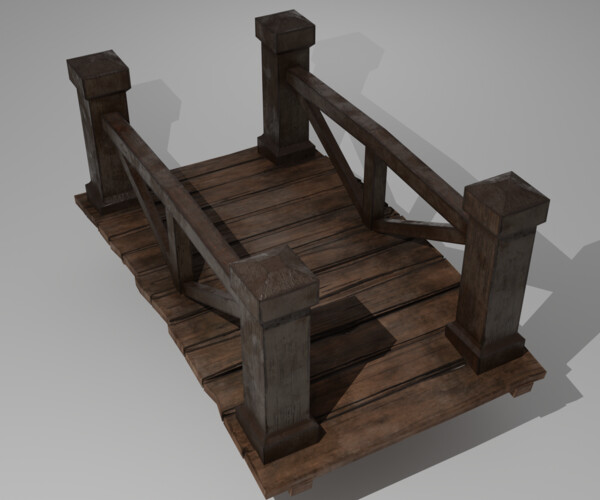ArtStation - Wooden Bridge | Game Assets