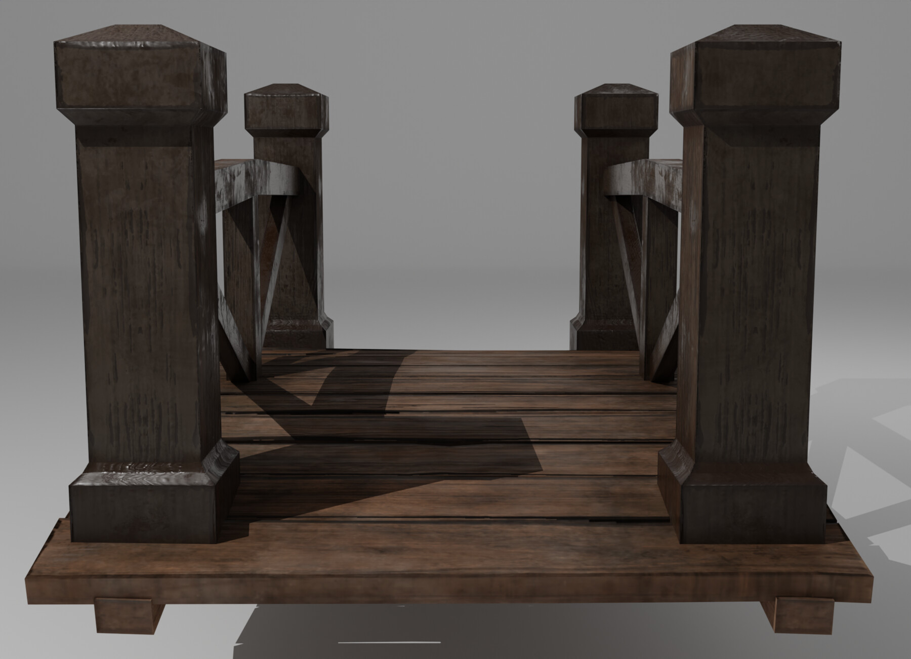 ArtStation - Wooden Bridge | Game Assets