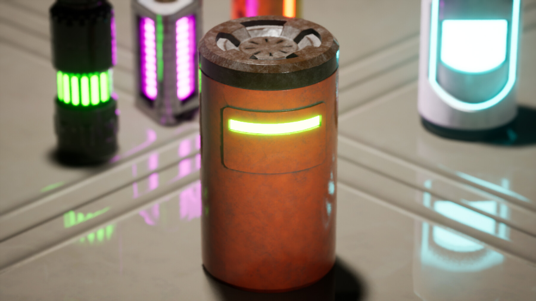 ArtStation - Sci Fi Props Mega Collection | Barrels, Crates, Monitors ...