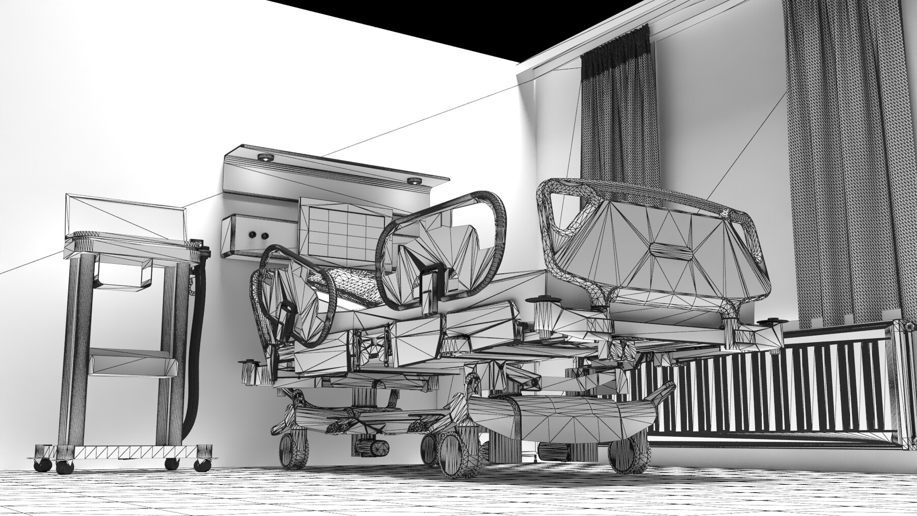 ArtStation - Intensive Care Unit 2 | Resources