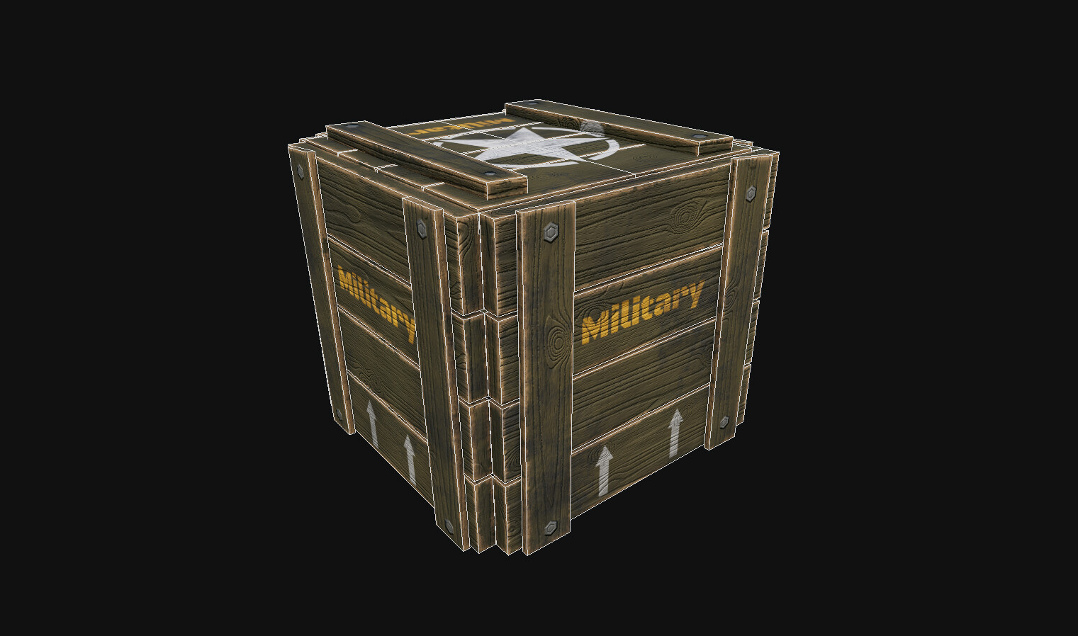ArtStation - military ammo box | Game Assets