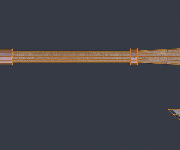 ArtStation - Low Poly Axe 2K Texture - GameReady LongAxe | Game Assets