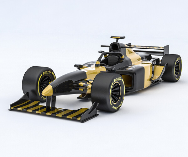 ArtStation - formula car collection 3D model | Game Assets
