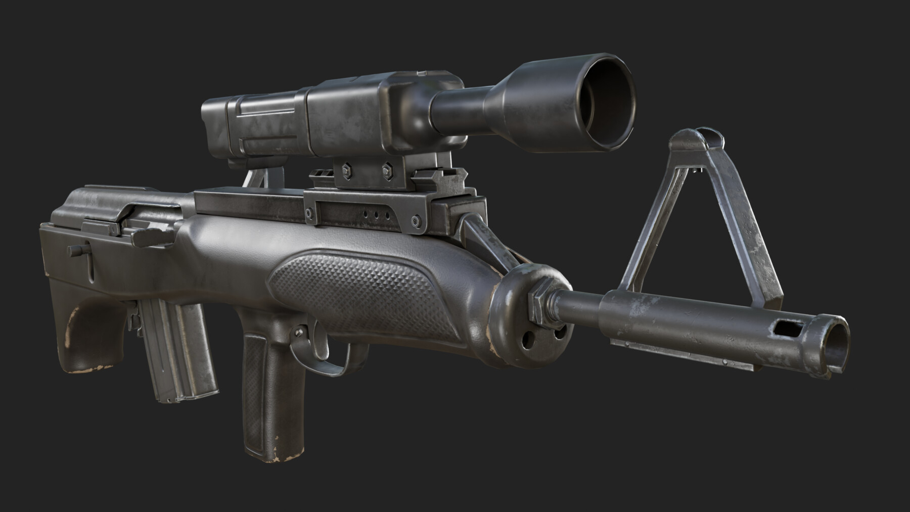 ArtStation - M82 Assault rifle | Game Assets